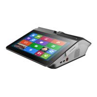 China All In One 2*20 VFD 11.6 Inch Android POS Terminal 1366*768 Resolution for sale