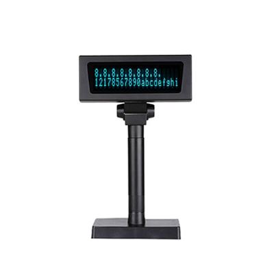 China 700cd/M2 POS 2*20 VFD Customer Display 5X7 Dot Matrix VFD POS Display for sale