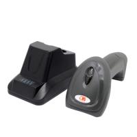 China Bluetooth BLE4.0 Wireless Barcode Scanner Data Matrix Code Reader With Charge Cradle for sale