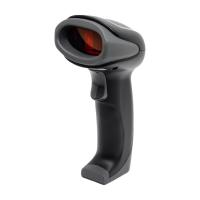 China 650nm Laser 2.4Ghz Handheld Wireless Barcode Scanner With Memory for sale