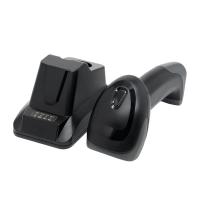 China 650nm Laser 2.4Ghz Handheld Wireless Barcode Scanner With Memory for sale