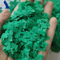 China Spray Application Method Composite Rock Chips 3-5mm Vinyl Flake Chips for Garage Floor for sale