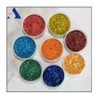 China Epoxy Mica Flakes Price 25kg/Bag Dyed Color Mica Supplier for sale