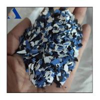 China Rubber Coating Decorative Composite Rock Chips Epoxy Floor Flakes 3-6 mm From Hebei for sale