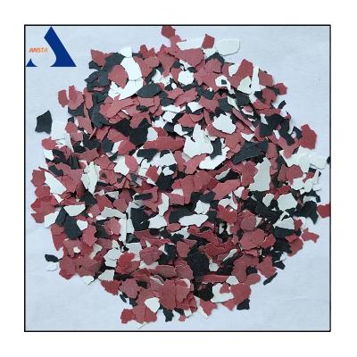 China Multicolor Blended Composite Rock Slices for Furniture Paint Application Method Spray for sale