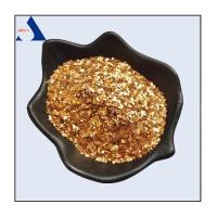 China Golden Mica Flakes for electrodes, Gold Mica Powder for wall coating for sale