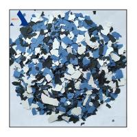 China Composite Color Chips Decorative Paint Flakes for Building Coating Blended Epoxy Floor for sale