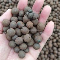China Chemical Composition Fe2O3 Ball Aggregate Lightweight Expanded Leca Clay Insulation for sale
