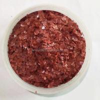 China Factory Supply 1-3mm Dyed Mica Flakes for Epoxy Flooring 25KG/Bag for sale
