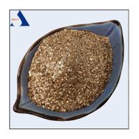 China Golden Mica Flakes Calcined Gold Mica Flakes for sale