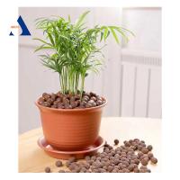 China Hydroponics Lightweight Gardening Ceramsite LECA Clay Balls Bulk Density 250-450kg/M3 for sale
