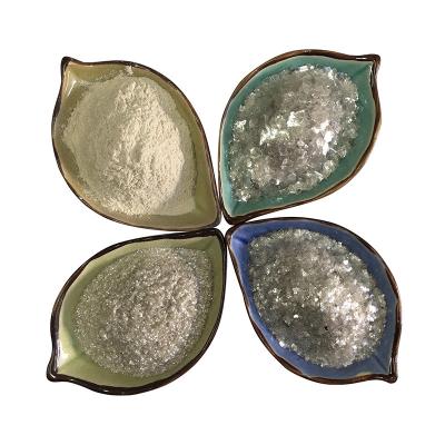 China 20mesh 40mesh 60mesh White Mica Powder High Purity Cosmetic Grade for Bulk Minerals for sale
