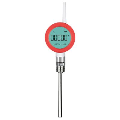 China Smart Wireless Temperature Transmitter 4G LoRaWAN Digital Temperature Gauge Temperature Sensor Logger for sale