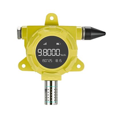 China Intelligent 4G WiFi Wireless Combustible Gas Detector CH4 Gas Leak Detection Device for sale
