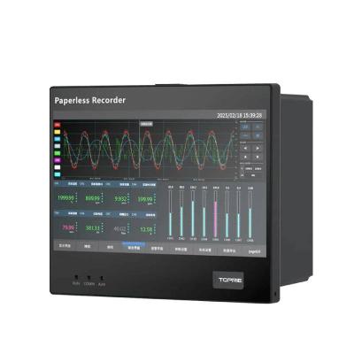 China Multifunction Paperless Recorder Smart Data Logger Temperature Pressure Analysis Recording Equipment for sale