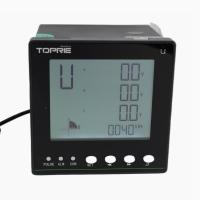 China Enbeded AC Energy Monitor 110V/220V/380V 63A Voltage Current Power Factor Electric Frequency Meter for sale