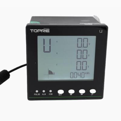 China Toprie TP613U Electric Energy Meter 45Hz - 65Hz Multifunctional Power Meter for sale