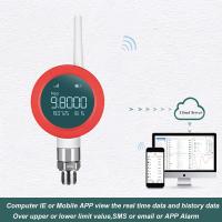 China Intelligent Wireless Pressure Sensor With Battery Powered Remote Monitoring for sale