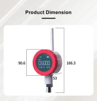 China Wireless NB-IoT Pressure Gauge Monitor Equipment Customize Digital Pressure Gauge for sale
