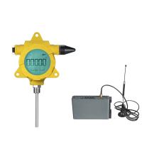 China Smart Wireless Temperature Transmitter Lcd Screen Wide Measuring Range -200~600℃ Customizable Threads Temperature Monitoring Gauge for sale