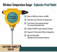 China M20 *1.5 Thread Wireless Digital Temperature Sensor 0.5 ℃ Accuracy Selection Outdoor Harsh Environment Wireless Temperature Indicator Meter for sale