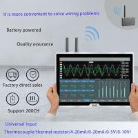 China Toprie Portable Wireless Data Logger 10-inch Data Acquisition 4G/Wi-Fi,/Zigbee/LoRa/Thread 4-20MA 8-256 CH Data Recorder for sale