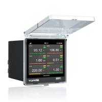 China Smart 1-12 CH Paperless Data Logger Built-in Data Acquisition Card 4 Inch Multifunctional Recorder WiFi RS485 4G for sale