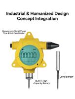 China Level transmitter 4G For Petrochemical Tank Farm Industrial Liquid Level Measuring Device for sale