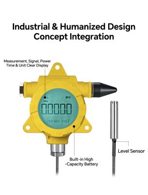 China Level transmitter 4G For Petrochemical Tank Farm Industrial Liquid Level Measuring Device for sale