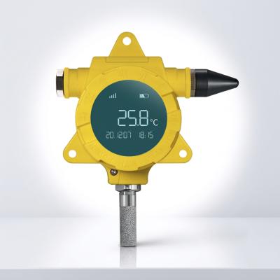 China Temperature Humidity Meter Explosion Proof Lora Battery Powered For Warehouse Explosion Area for sale