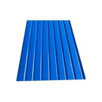 China Prepainted Galvanized Corrugated Roof Sheet 0.26-0.30mm Thickness Custom Color for House Roof for sale