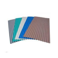 China Prepainted Galvanized Corrugated Roof Sheet 0.26-0.30mm Thickness Custom Color for House Roof for sale