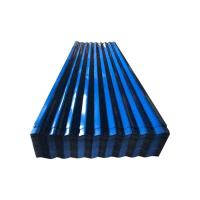 China Color Coated Prepainted Zinc Aluminium Gi Corrugated Steel Roofing Sheet 0.26-0.30mm Thickness for sale