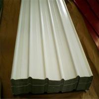 China Color Coated Prepainted Zinc Aluminium Gi Corrugated Steel Roofing Sheet 0.26-0.30mm Thickness for sale