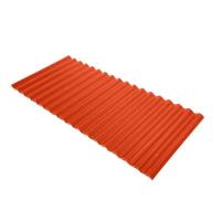 China Color Coated Prepainted Zinc Aluminium Gi Corrugated Steel Roofing Sheet 0.26-0.30mm Thickness for sale