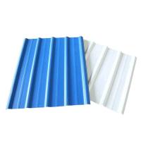 China Color Coated Prepainted Zinc Aluminium Gi Corrugated Steel Roofing Sheet 0.26-0.30mm Thickness for sale