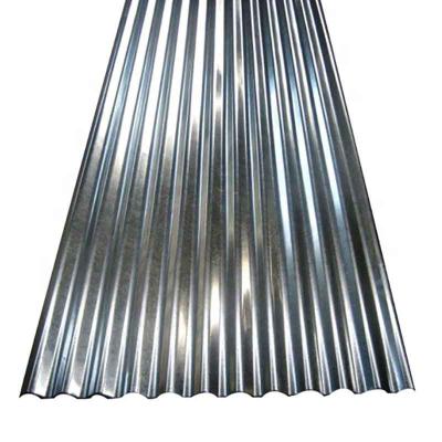 China Zinc Coated Galvanized Corrugated Roof Steel Sheet 0.26-0.30mm Thickness DX51D Grade for sale
