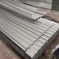 China Zinc Coated Galvanized Corrugated Roof Steel Sheet 0.26-0.30mm Thickness DX51D Grade for sale