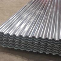 China Zinc Coated Galvanized Corrugated Roof Steel Sheet 0.26-0.30mm Thickness DX51D Grade for sale