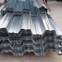 China Zinc Coated Galvanized Corrugated Roof Steel Sheet 0.26-0.30mm Thickness DX51D Grade for sale