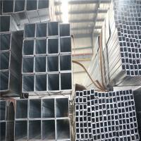 China Non-Oiled Galvanized Square Tube Steel 75x75mm Q235 Hot Rolled Hollow Structural Pipe 6m for sale