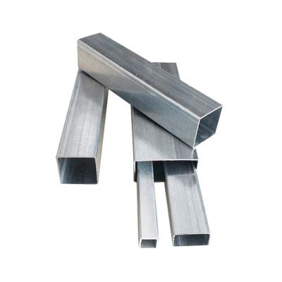 China Carbon Steel Square Tube 4x4 Inch Galvanized 100x100 mm MS Pipe Length 6.4M ASTM for sale