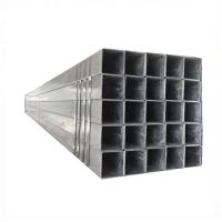 China Carbon Steel Square Tube 4x4 Inch Galvanized 100x100 mm MS Pipe Length 6.4M ASTM for sale