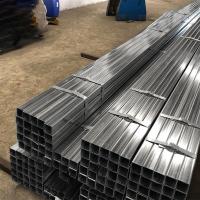 China Carbon Steel Square Tube 4x4 Inch Galvanized 100x100 mm MS Pipe Length 6.4M ASTM for sale