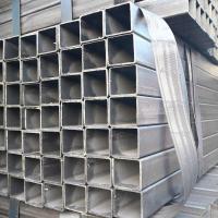 China Carbon Steel Square Tube 4x4 Inch Galvanized 100x100 mm MS Pipe Length 6.4M ASTM for sale