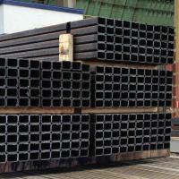 China ASTM S235 S355 12x12 Carbon Black Seamless Square Steel Tube Pipe 6m Length for sale