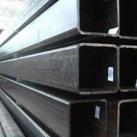 China ASTM S235 S355 12x12 Carbon Black Seamless Square Steel Tube Pipe 6m Length for sale