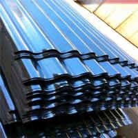China Color Coated Galvalume Steel Corrugated Roof Panels 0.12-0.30mm Thickness 762-2000mm Width for sale