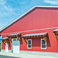 China Color Coated Galvalume Steel Corrugated Roof Panels 0.12-0.30mm Thickness 762-2000mm Width for sale