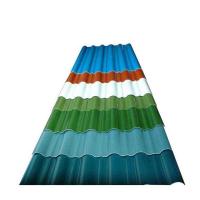 China Color Coated Roofing Tile 0.12-0.30mm Thickness Gi PPGI Mild Steel Plate Bending for sale